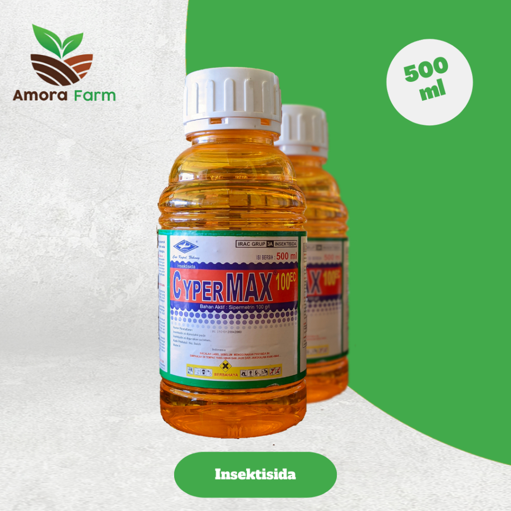 Jual Insektisida CYPERMAX 100ec Kemasan 500ml Cap Kapal Terbang ...
