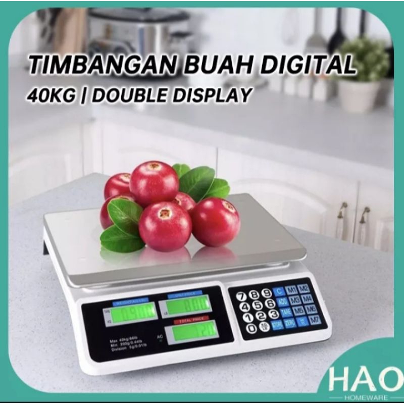 Jual Timbangan digital.timbangan buah, telur, harga, Loundry 40kg ...