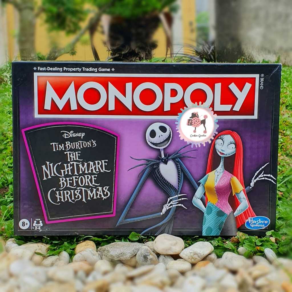 Jual Monopoly Disney Tim Burton's The Nightmare Before Christmas Board ...