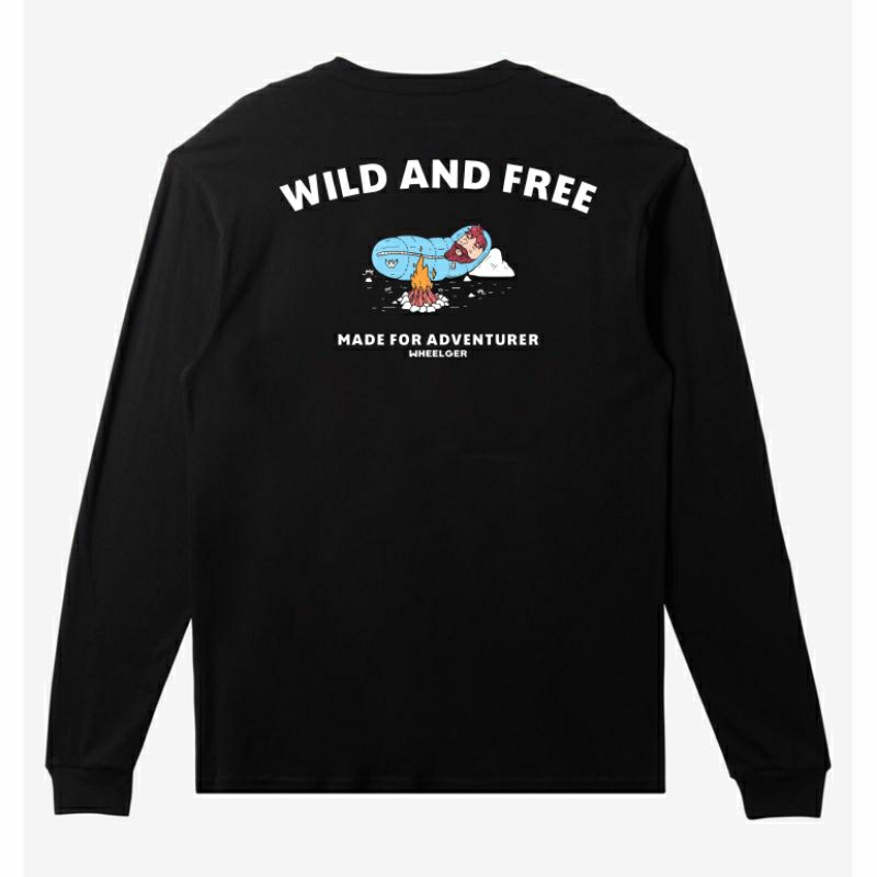 Jual Wheelger Good Night II Tshirt - Black ( KAOS GUNUNG ) | Shopee ...