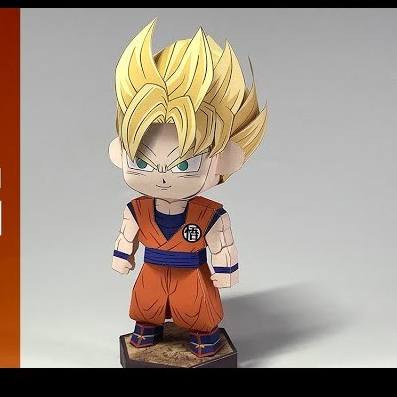 Jual Papercraft Anime Dragon Ball DIY Action Figure | Shopee Indonesia