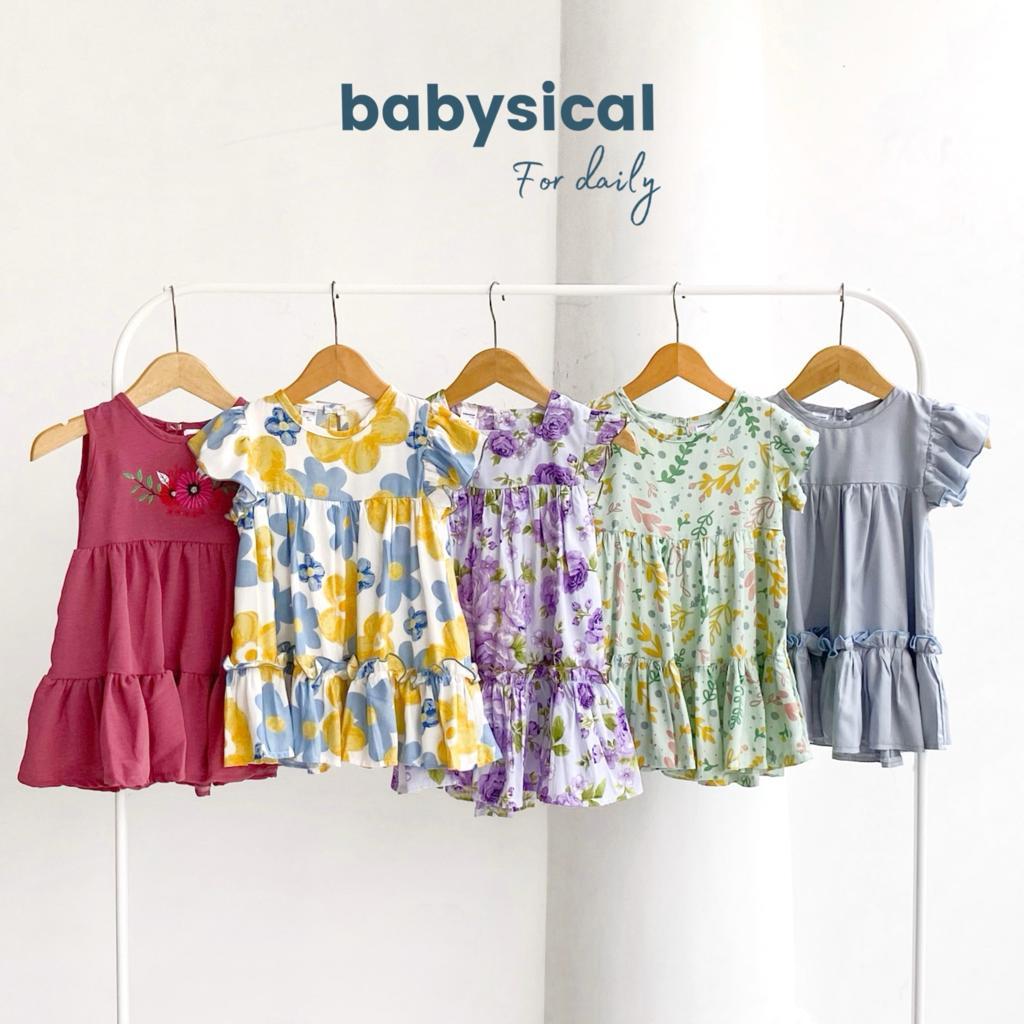 Jual BABYSICAL 0-9 bulan BABY DRESS // Aneka Dress Anak Bayi Cantik ...
