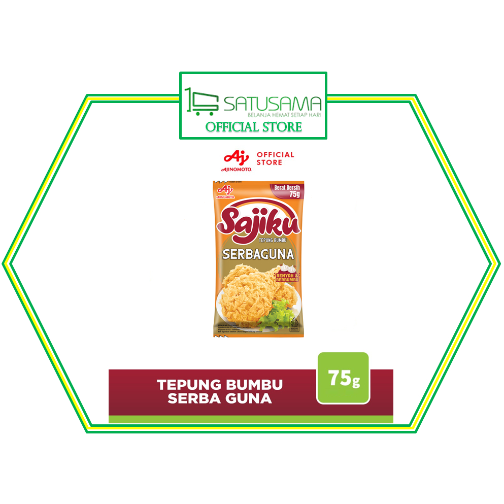 Jual SAJIKU TEPUNG BUMBU 75 G | Shopee Indonesia