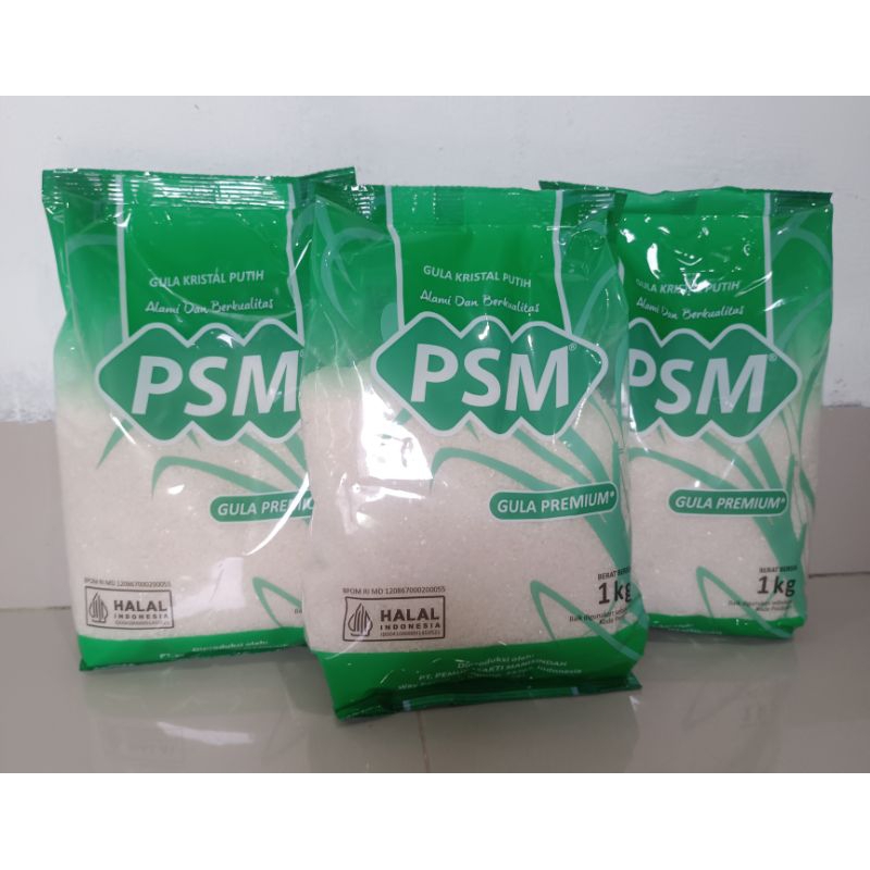 Jual Gula pasir premium PSM 1 KG | Shopee Indonesia