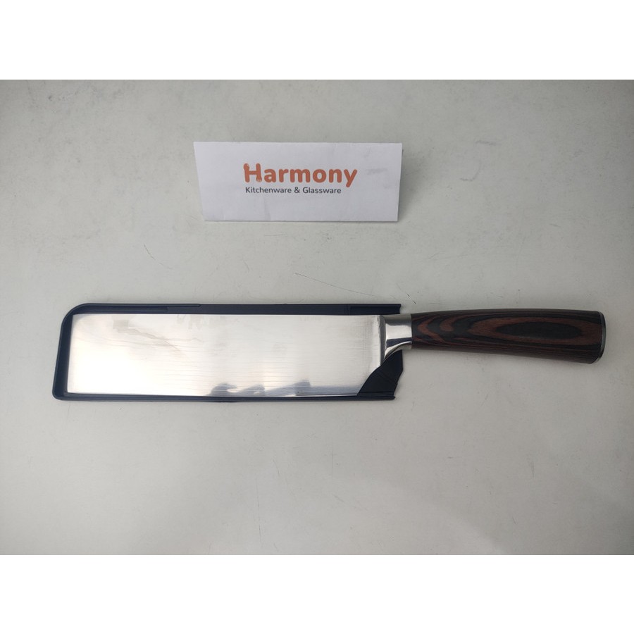 Jual Damascus Cleaver Knife 7" Pisau Dapur Pisau Potong Daging Sapi ...