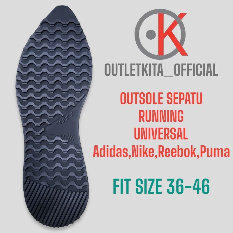 Jual Outsole Running Universal Fit All Size | Shopee Indonesia