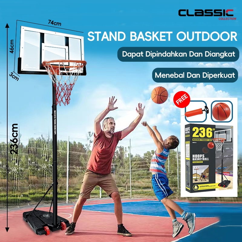 Jual Bingkai Basket 2.05-2.36m / Ring Basket Portable Anak Dan Dewasa ...