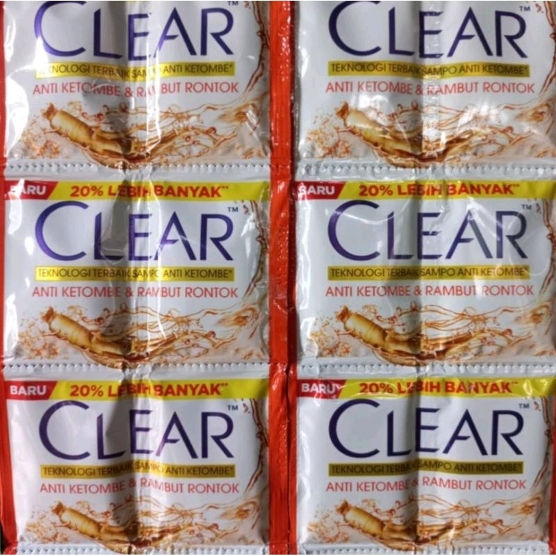Jual SHAMPO CLEAR ALL VARIAN 9 ML X 12 SACHET | Shopee Indonesia