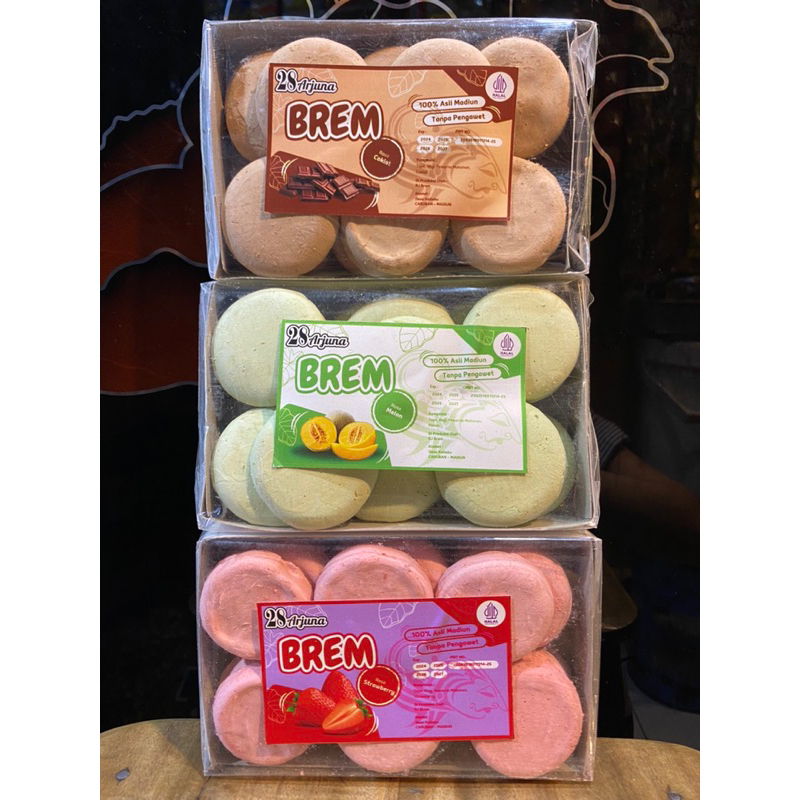 Jual BREM ANEKA RASA COKELAT MELON STRAWBERRY BREM ANEKA RASA 28 ARJUNA ...