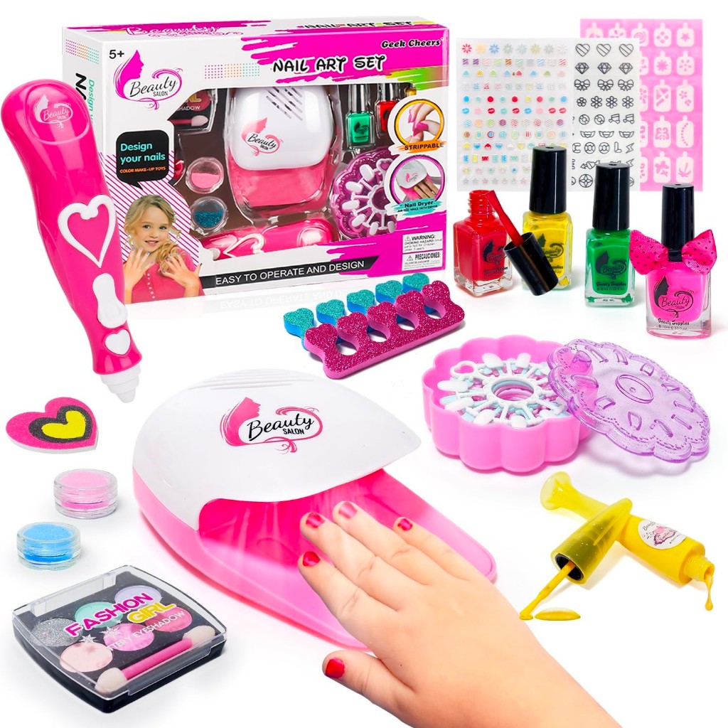 Jual Zoetoys Cool Nail Art Maker | Kids Manicure Toy Fast Drying Beauty ...