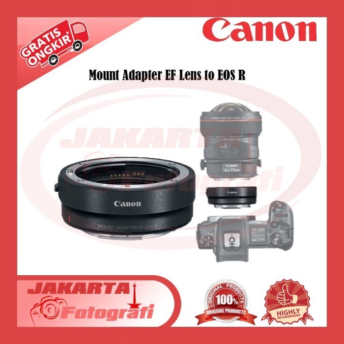 Jual Canon Mount Adapter EF-EOS R EF EF-S Lens to EOS R Resmi | Shopee Indonesia