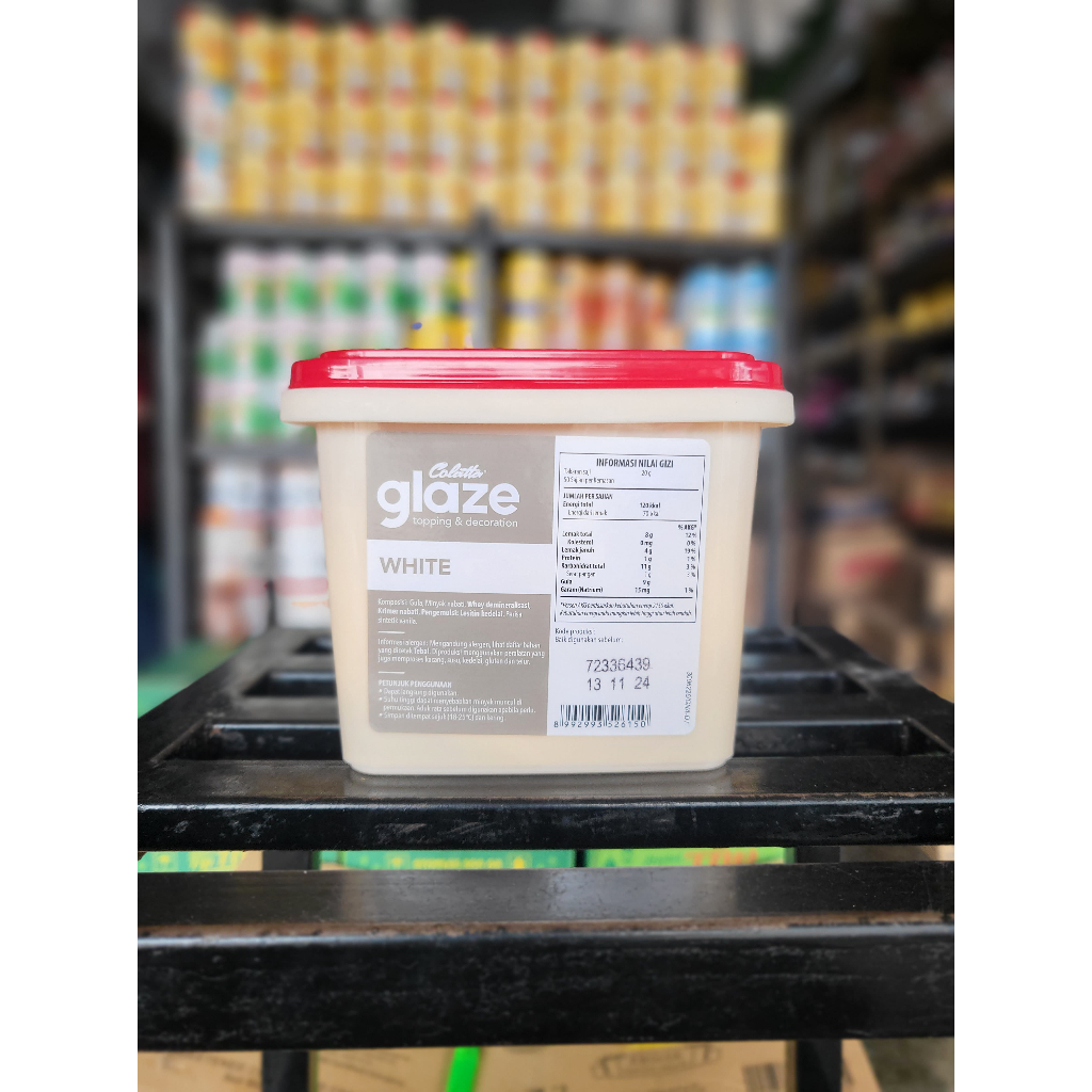 Jual Colatta Dip Glaze 1kg (Dark Coklat/ Vanilla / Tiramisu / Greentea ...