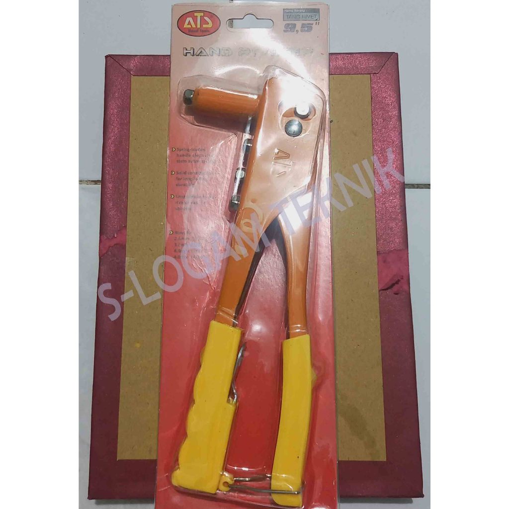 Jual Tang Rivet 9.5" ATS Stang Rifet Hand Riverter Paku Tembak | Shopee ...