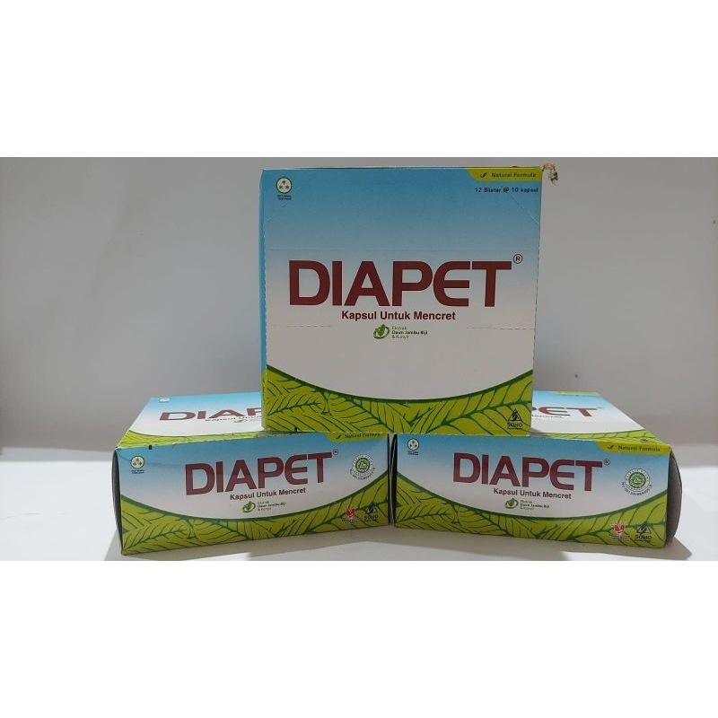 Jual Diapet (per pak isi 12 blister@10 kapsul) | Shopee Indonesia
