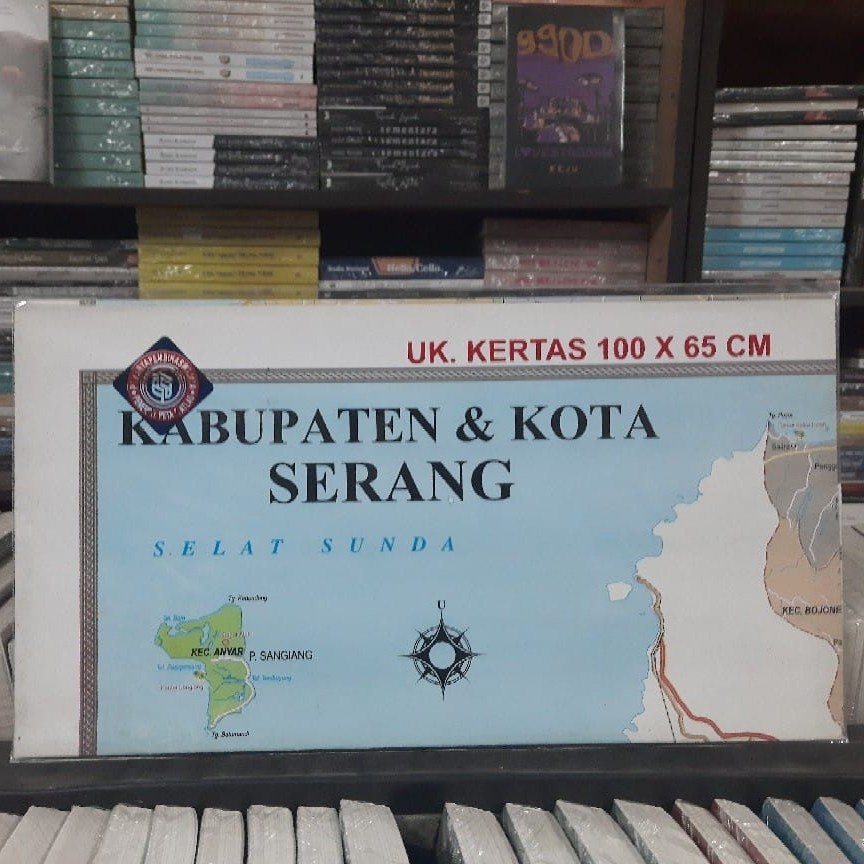 Jual PETA KABUPATEN DAN KOTA SERANG BANTEN | Shopee Indonesia