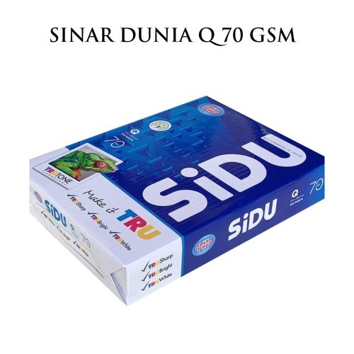 Jual Kertas Quarto 70 Gram Sidu Eceran Per 100 Lembar | Shopee Indonesia
