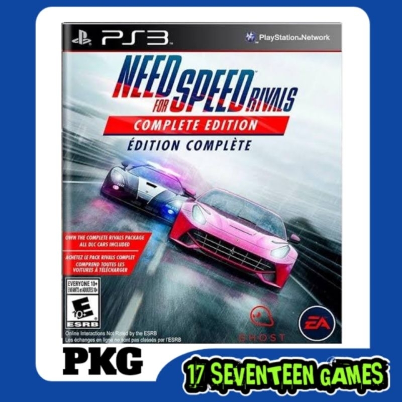 Jual NFS Need For Speed Rivals Game PS3 PKG | Shopee Indonesia