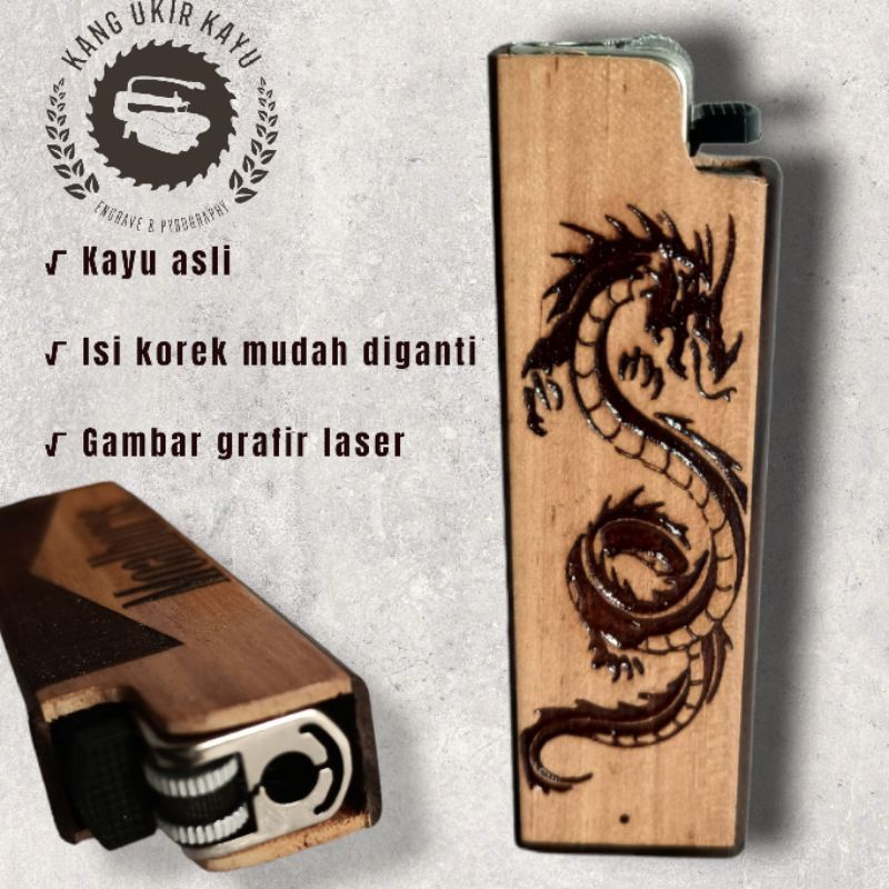 Jual Cangkang wadah casing Korek Kayu Grafir laser | Shopee Indonesia