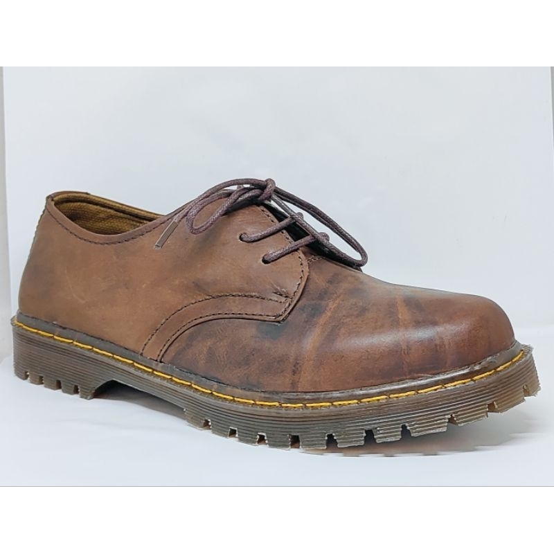 Jual Sepatu Oxford Pria Sepatu Kasual Docmar Formal Tali Kulit Asli ...