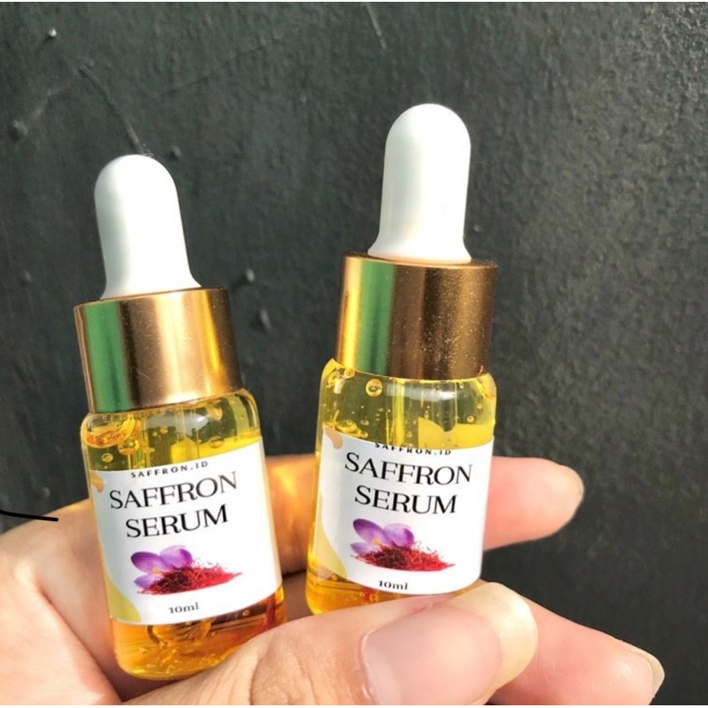 Jual BPOM SERUM SAFFRON 10ML WITH VITAMIN C NIACINAMIDETERMURAH ...