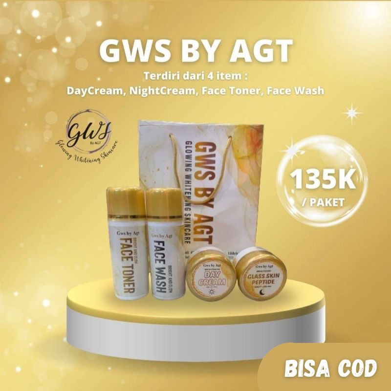 Jual SKINCARE PERAWATAN WAJAH TONER SERUM SABUN MUKA GWS | Shopee Indonesia