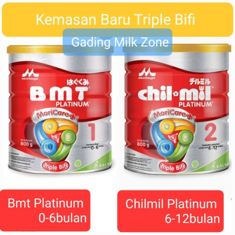 Jual MORINAGA BMT Platinum / Chil Mil Platinum 800 gr - BMT Chilmil Platinum 800gr - EXPEDISI ...