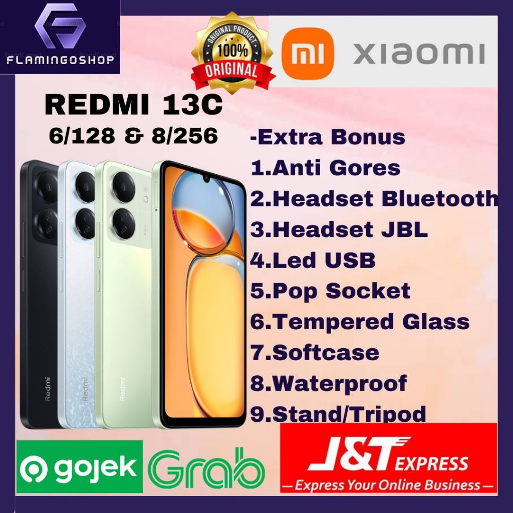 Jual Xiaomi Redmi 13C NFC [6GB+128GB] [8GB+256GB] Garansi Resmi 1 Tahun ...