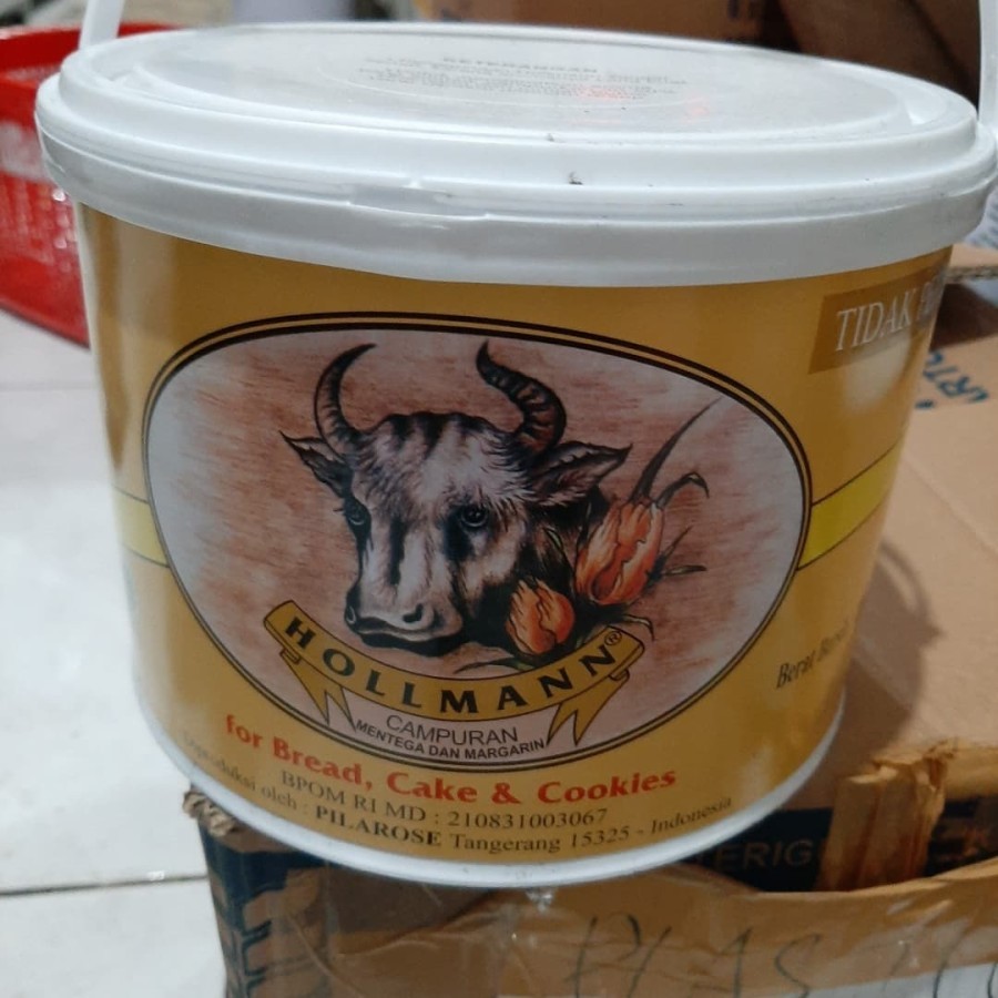 Jual HOLLMAN BUTTER SUSU 2,25KG COCOK U CAKE/ROTI DLL | Shopee Indonesia
