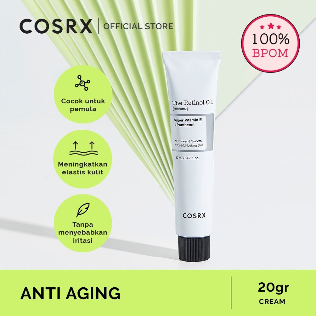 Jual COSRX The Retinol 0.1 Cream, Size - 20 ml | Shopee Indonesia
