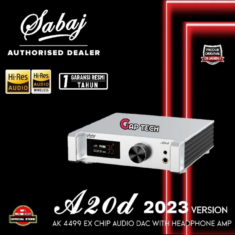 Jual Sabaj A20d / A 20 d 2023 Version Hi-Res Audio DAC AK4191+ AK4499EX ...