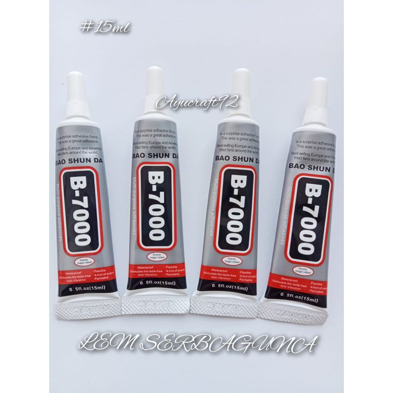 Jual Lem B 7000 15ml,, | Shopee Indonesia