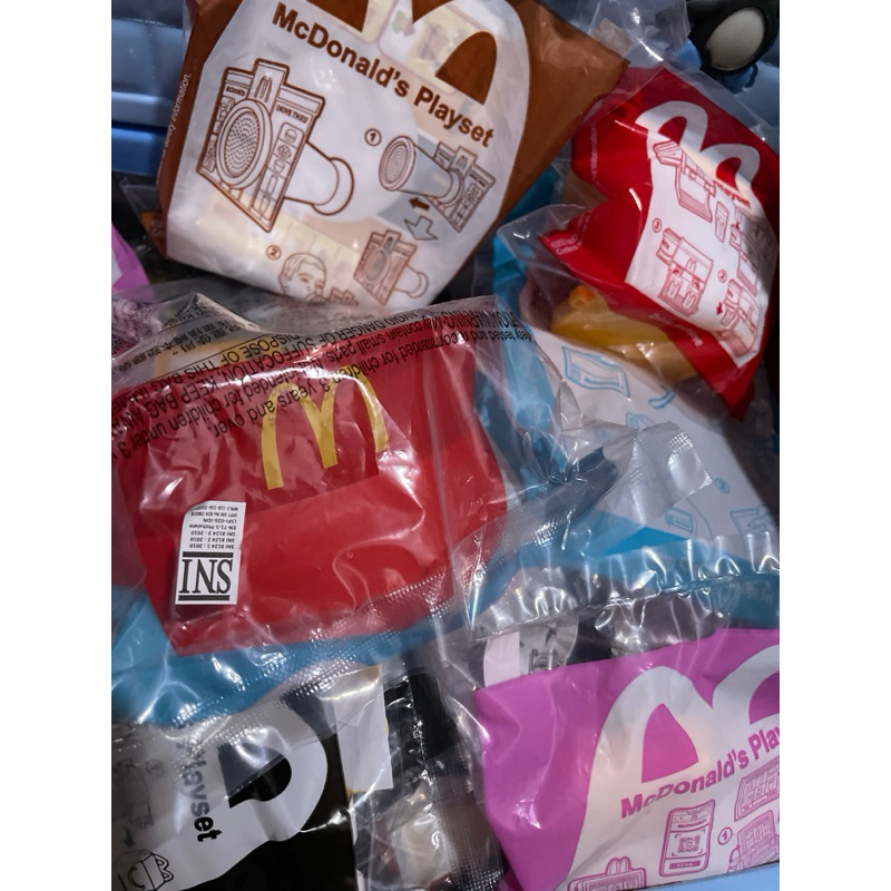 Jual Mainan Happy Meal McDonald's Playset / Mainan McD Playset | Shopee ...