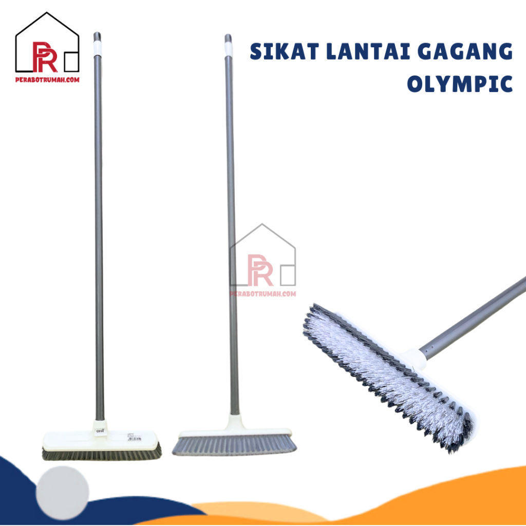 Jual Sikat Lantai Gagang Metal Panjang Premium / Sikat Dorong Handle ...