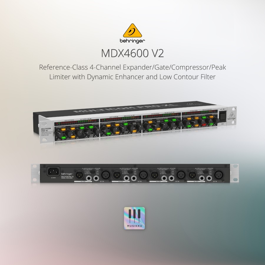 Jual Behringer COMPOSER PRO XL MDX4600 V2 4 Channel Compressor Limiter ...