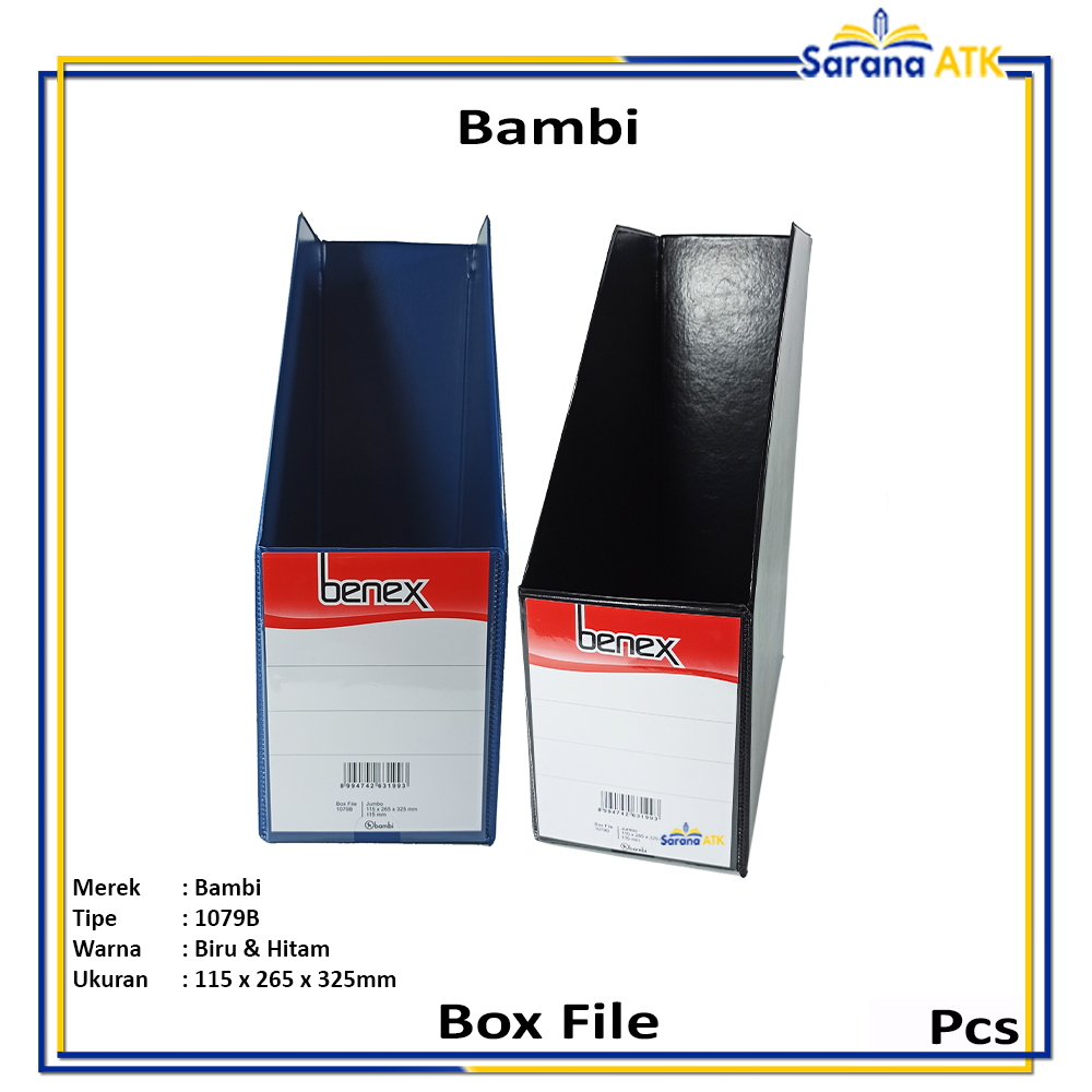 Jual Benex - Bambi Box File 1079B - Pcs | Shopee Indonesia