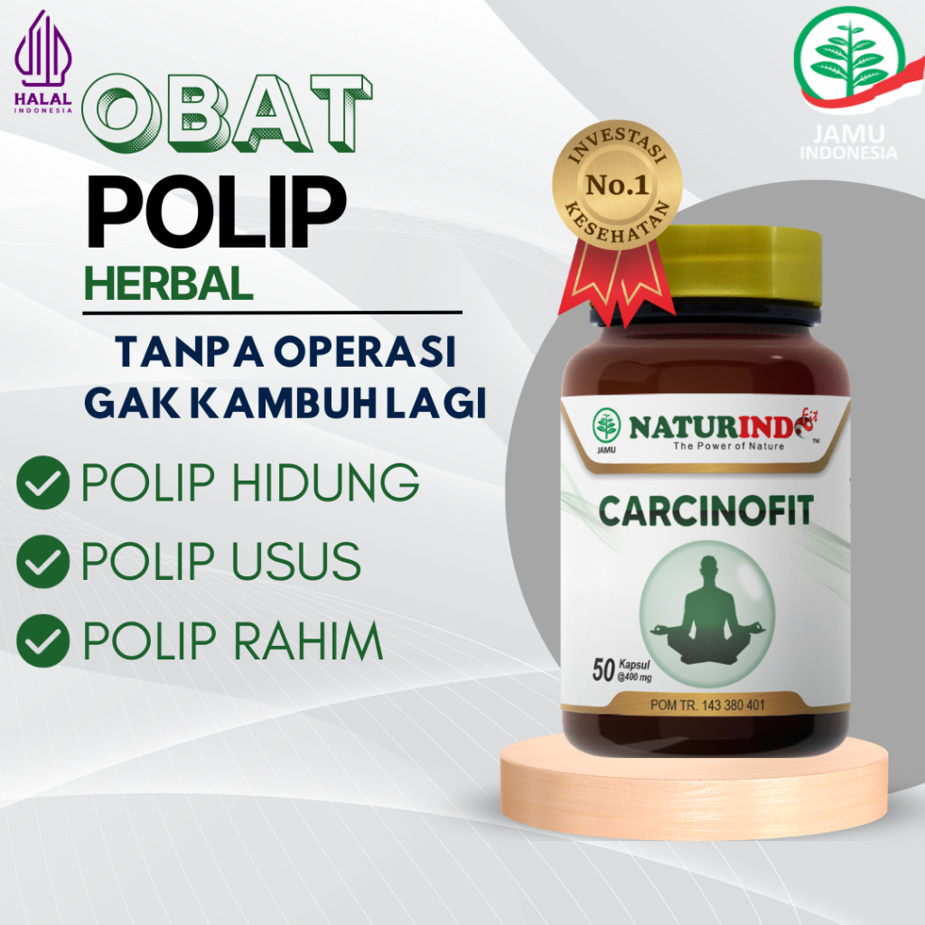 Jual Obat polip hidung paling ampuh usus rahim herbal carcinofit bron c ...