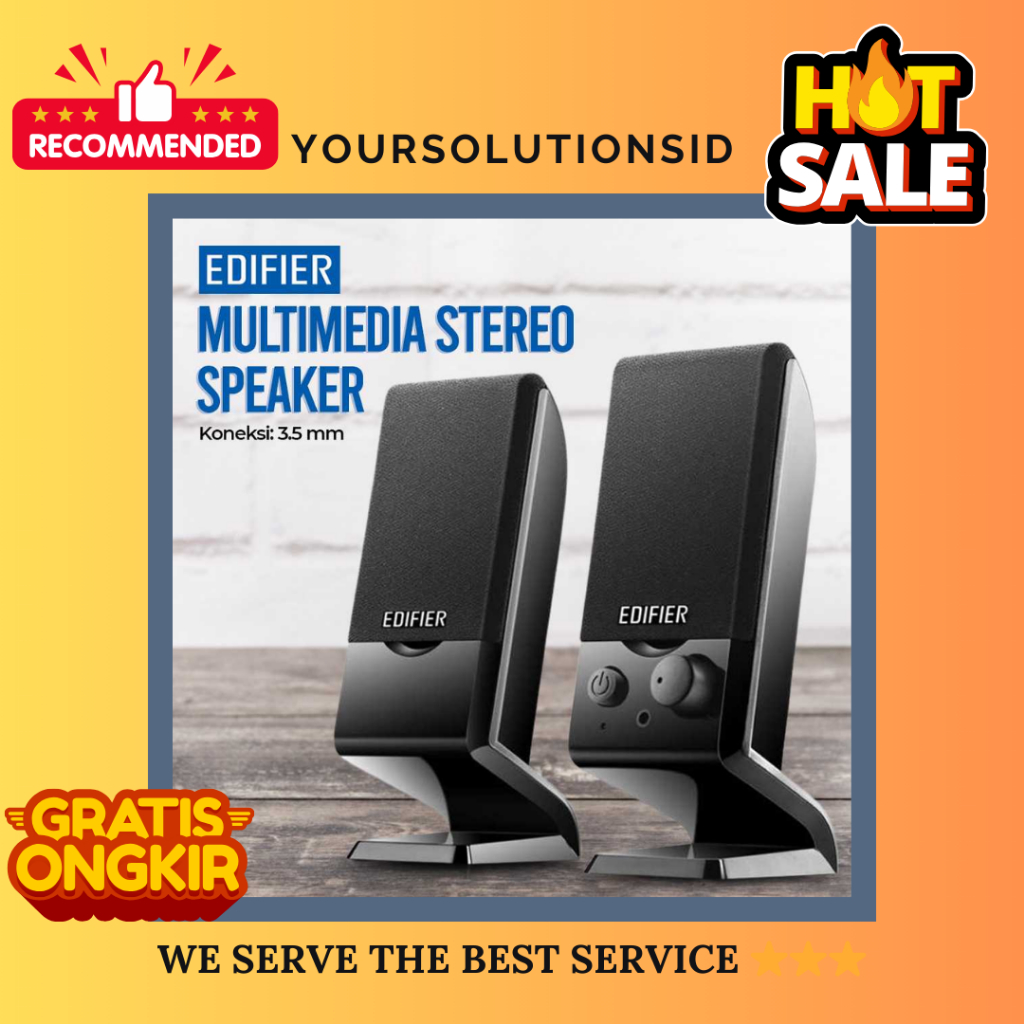 Jual Edifier Multimedia Stereo Active Speaker - R10U | Shopee Indonesia