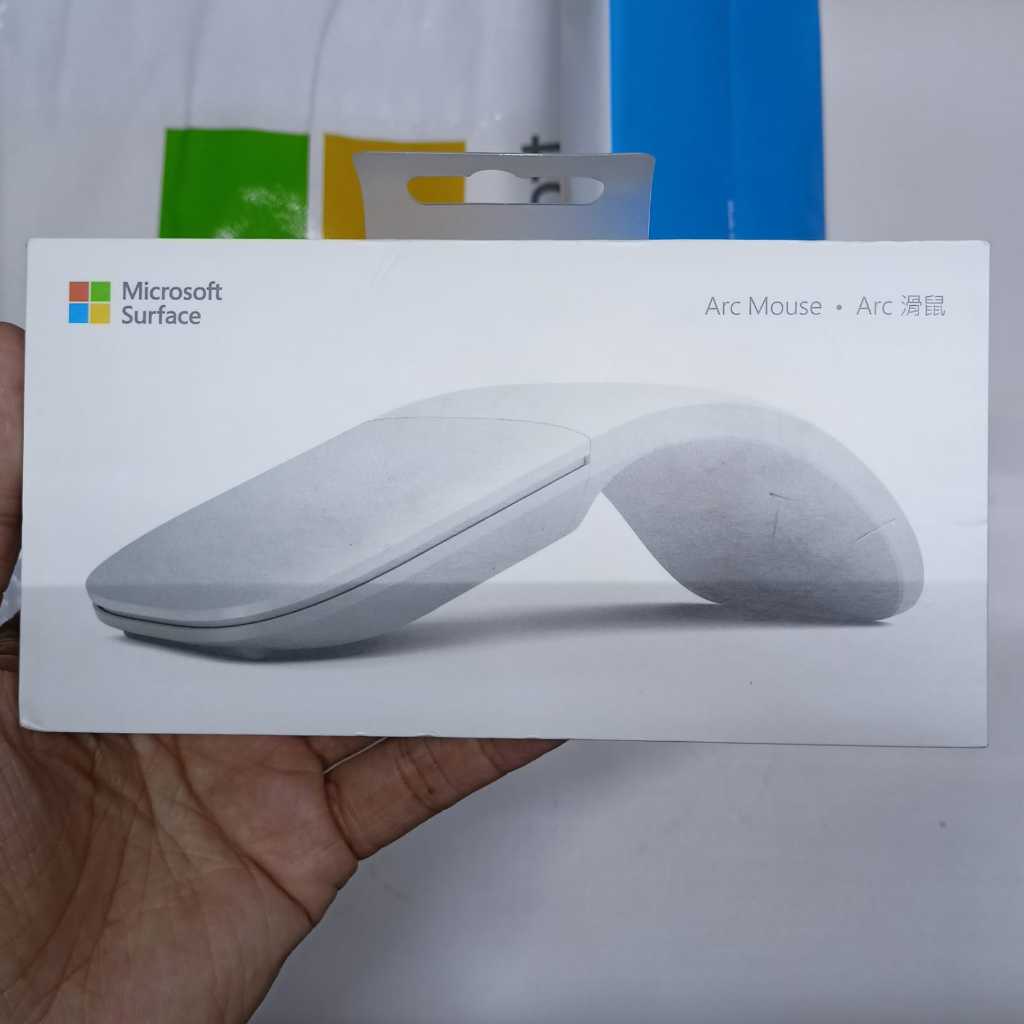Jual Microsoft Surface Arc Mouse White 100% original (second) | Shopee ...