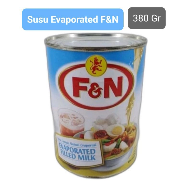 Jual Susu Evaporasi F&N / Susu FN Evaporasi Kaleng 380 Gram | Shopee ...