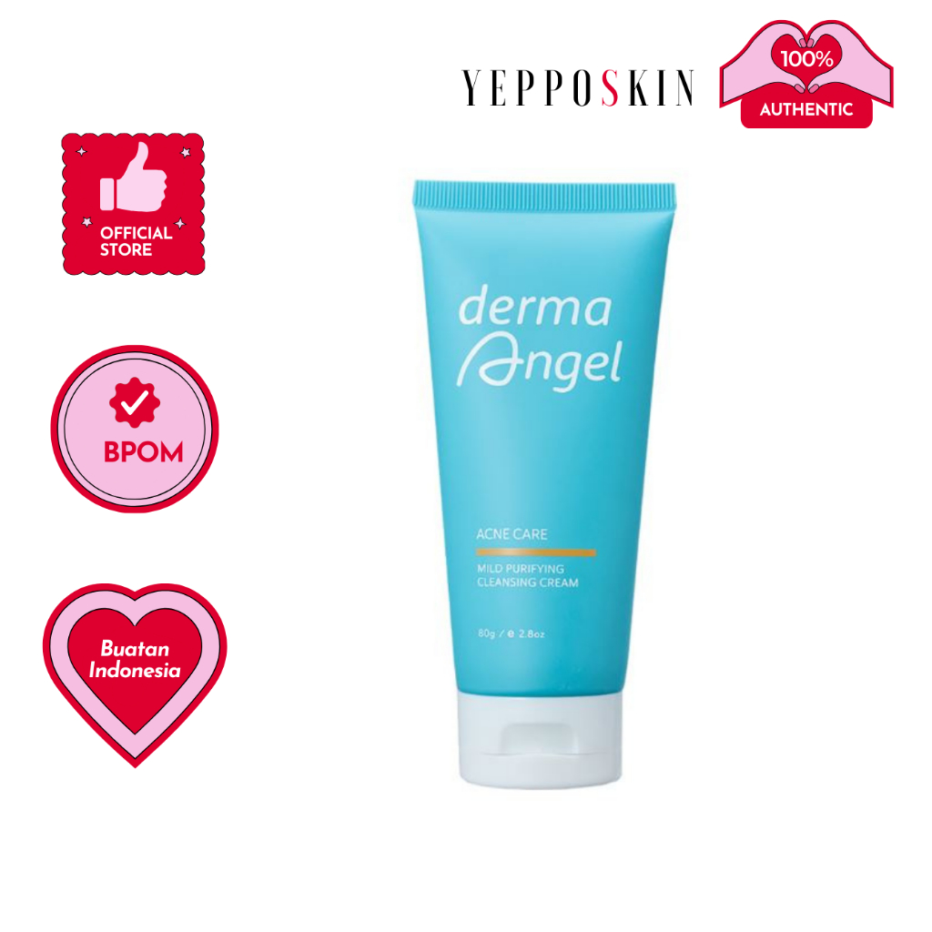 Jual Derma Angel Cleansing Cream Mild Purifying 80gr | Shopee Indonesia