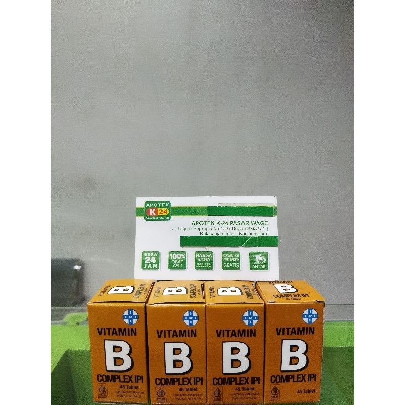 Jual Vitamin B Comp Ipi Tablet (per Tube) | Shopee Indonesia