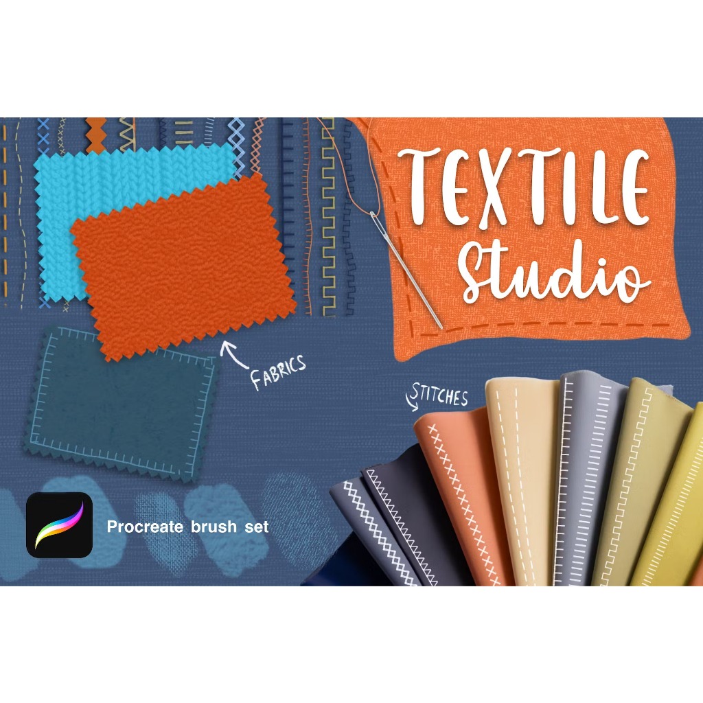 Jual Procreate Brush - Textile Studio Procreate Brushes | Shopee Indonesia