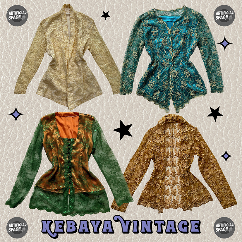 Jual Kebaya Brokat Vintage Jadul | Cottage Fairycore | Kebaya Outer ...