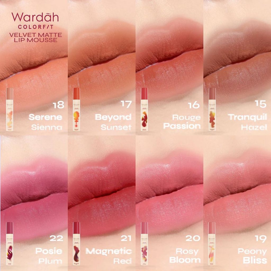 Jual Wardah Colorfit Velvet Matte Lip Mousse Color Therapy - lip cream ...