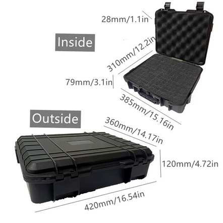 Jual DIY Tool Box + Busa Case Waterproof Hard Kotak Custom Penyimpanan ...