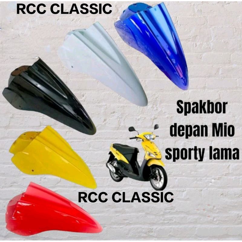 Jual Spakbor Slebor Depan Yamaha Mio Sporty Mio Lama Hitam Putih Merah ...