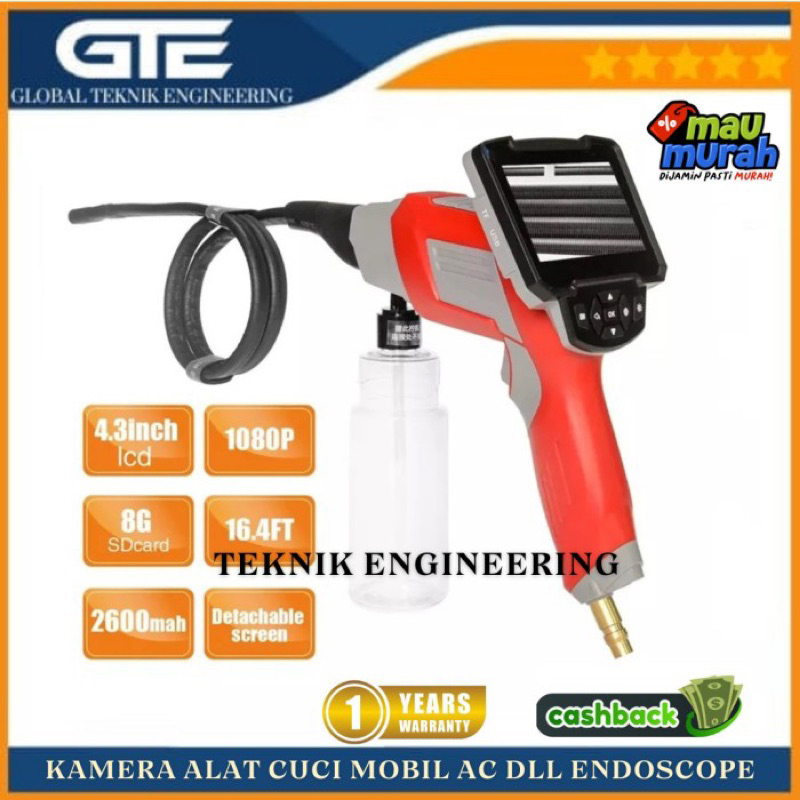 Jual Kamera Alat cuci mobil AC dll endoscope boroscope camera spray ...