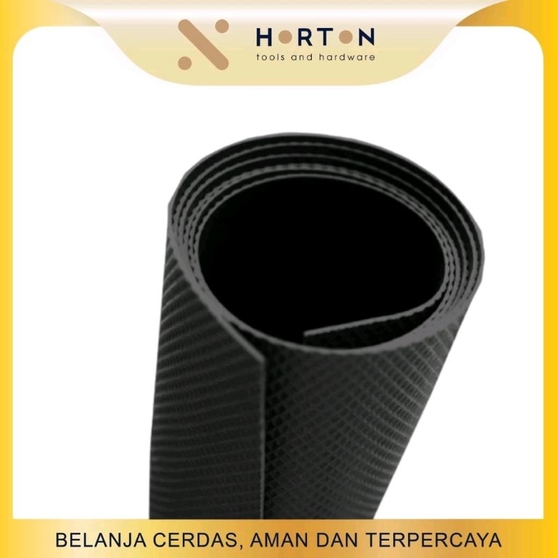 Jual Karpet Talang Air / Karpet Karet Penutup Atap Merah-Hitam 90 CM ...