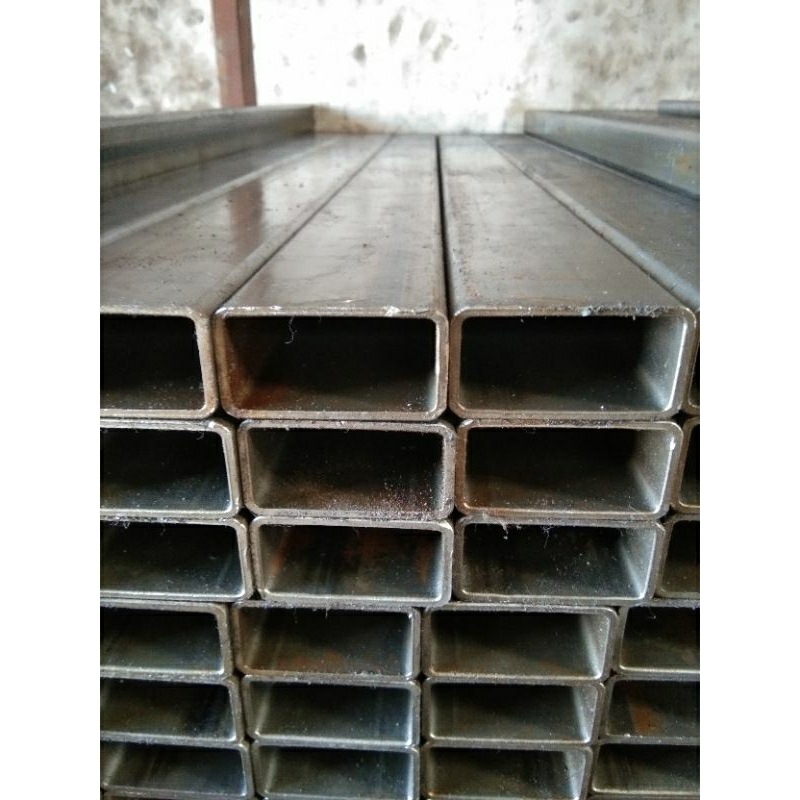 Jual Pipa Besi Kotak / Hollow 50 mm x 26 mm Panjang 76 cm | Shopee ...