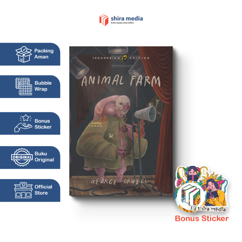 Jual Shira Media - Animal Farm - George Orwell | Shopee Indonesia